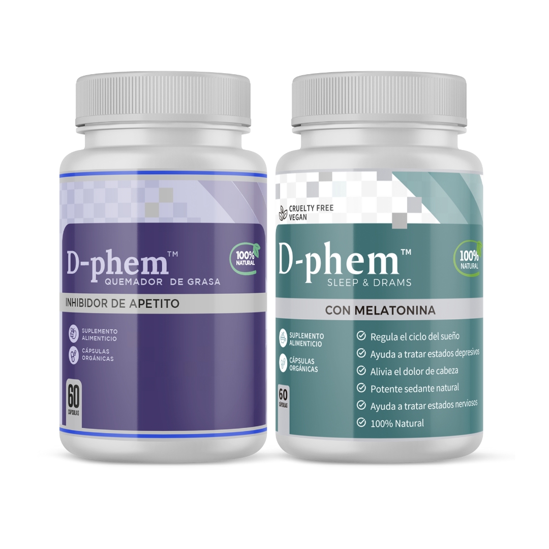 Inhibidor de Apetito D-phem + Sleep&Dream D-phem - Dphem - Bienestar en ...